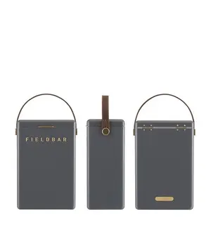 FIELDBAR Drinks Box Cooler With Interchangeable Straps - Grey