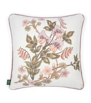 HOUSE OF HACKNEY Medium Hemp The Dancing Orchids Cushion - Beige