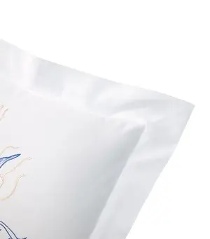 YVES DELORME COUTURE Nautilus Square Oxford Pillowcase
