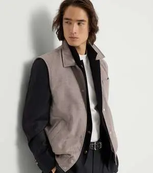 Brunello Cucinelli Cashmere Padded Gilet - Brown