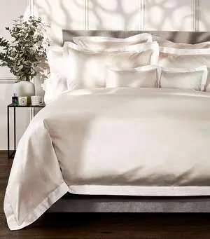 CELSO DE LEMOS Emma Square Pillowcase - Beige