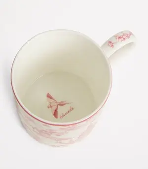 Harrods Bone China Toile Mug