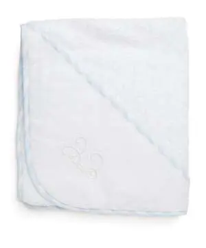 TARTINE ET CHOCOLAT Cotton Hooded Towel - Blue