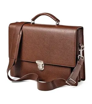 ASPINAL OF LONDON Leather City Laptop Briefcase