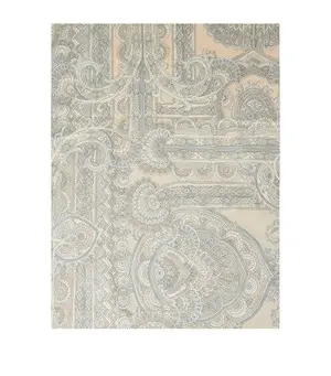 Etro Cotton Chain Oxford Pillowcase - Grey