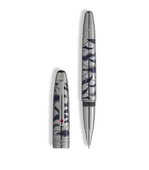 Montblanc Meisterstück Around The World Solitaire Legrand Rollerball Pen - Grey