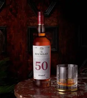 THE MACALLAN The Red Collection 50-yr-old Single Malt Scotch Whisky