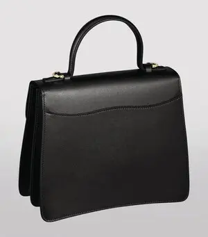 Cartier Leather Panthère De Top-handle Bag - Black