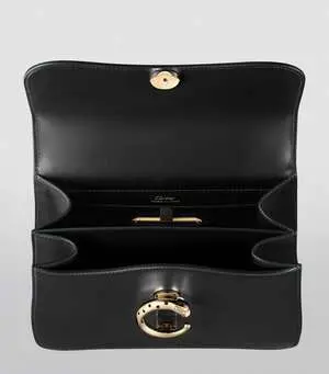 Cartier Leather Panthère De Top-handle Bag - Black