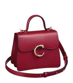Cartier Panthère De Mini Top Handle Bag - Red