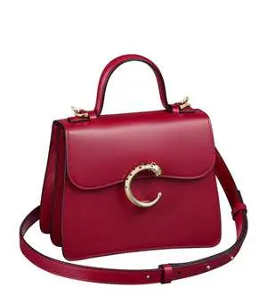 Cartier Panthère De Mini Top Handle Bag - Red