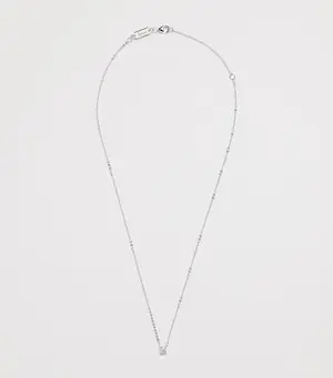 Harrods 18 Karat Gold Diamond Pendant Necklace