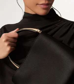 Cartier Panthère De Top Handle Bag - Black