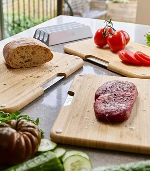 JOSEPH JOSEPH Set Of 3 Bamboo Nest Chopping Boards