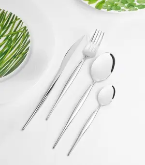 BUGATTI Stainless Steel Natura 24-piece Cutlery Set