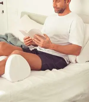 HYOUMANKIND Linen Knee Pillowcase