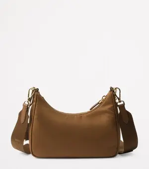 Prada Re-nylon Re-edition 2005 Shoulder Bag - Brown
