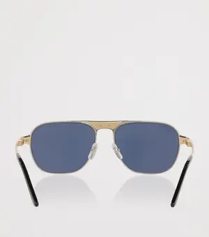 Cartier Rectangular Aviator Sunglasses