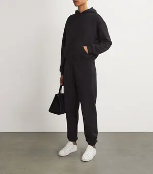 SKIMS Fleece Classic Hoodie - Black