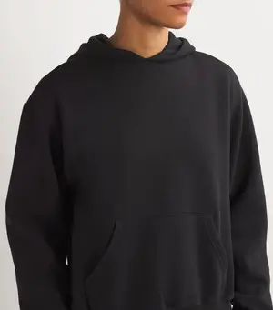 SKIMS Fleece Classic Hoodie - Black