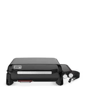 WEBER Slate Premium Griddle Bbq - Black