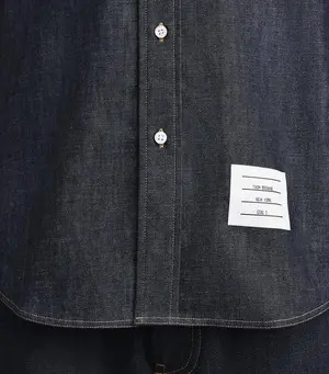 Thom Browne Denim Armband Shirt