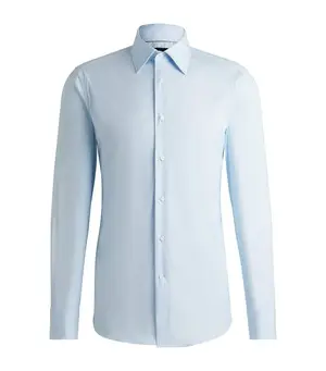 BOSS Stretch-cotton Slim Shirt