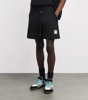 Amiri Cotton Ma Logo Sweat Shorts