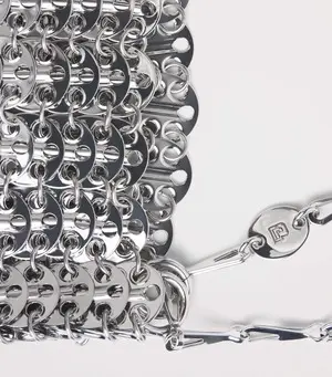 Rabanne Chainmail Nano Bag - Silver
