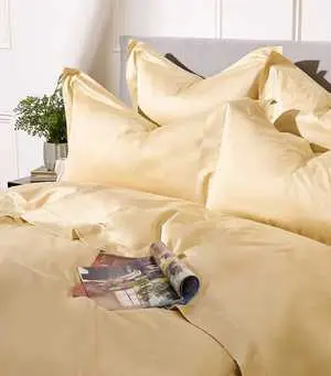CELSO DE LEMOS Bourdon Super King Flat Sheet - Neutral
