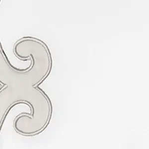 PRATESI Marrakesh Super King Flat Sheet - Silver