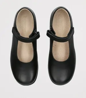 Trotters Emily Leather Mary Jane Shoes - Black