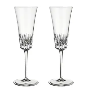 VILLEROY & BOCH Grand Royal Champagne Flutes - Clear