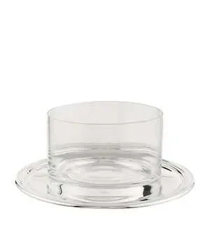 GREGGIO Plated Georgian Round Butter Dish
