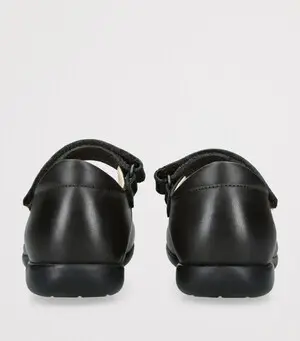 Trotters Leather Emma School Shoes - Brown