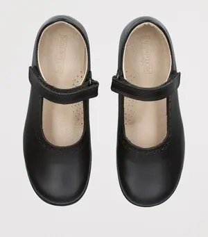 Trotters Leather Emma School Shoes - Brown