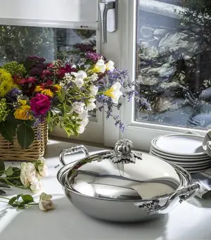 RUFFONI Opus Prima Covered Bowl Pan With Lid