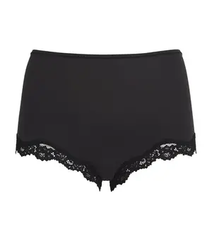 SKIMS Fits Everybody Boyshort Briefs - Black