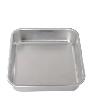 NORDICWARE Aluminium Naturals Square Cake Tin - Silver