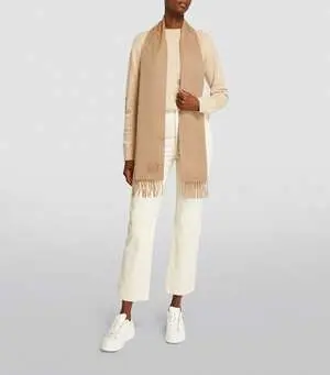 Max Mara Cashmere Scarf - Beige