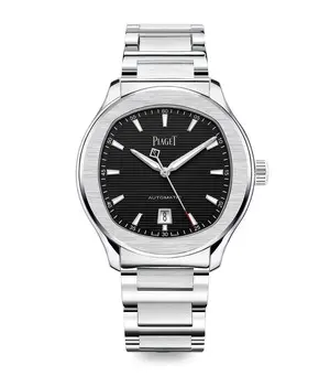 PIAGET Stainless Steel Automatic Watch - Silver