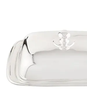 GREGGIO Plated Georgian Rectangular Butter Dish
