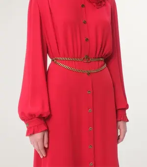 Valentino Garavani Vlogo Signature Chain Belt