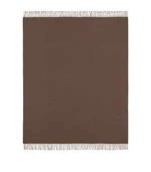 BEGG X CO Cashmere Arran Solid Throw - Neutral