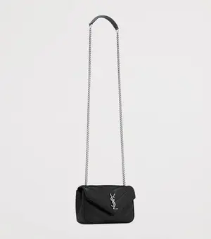 Saint Laurent Mini Matelassé Loulou Shoulder Bag