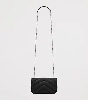 Saint Laurent Mini Matelassé Loulou Shoulder Bag