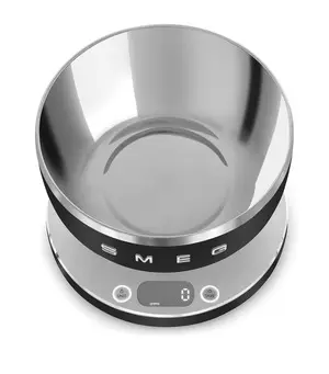 SMEG Rechargeable Digital Kitchen Scales - Black