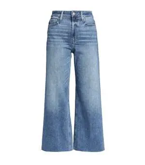 Paige Anessa High-rise Wide-leg Jeans