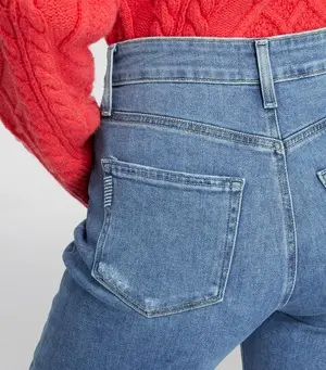 Paige Anessa High-rise Wide-leg Jeans