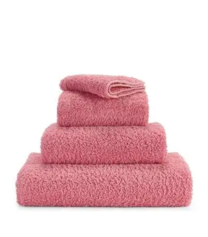 ABYSS & HABIDECOR Super Pile Bath Sheet Pink